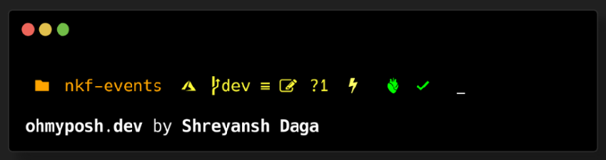 Github Shreyanshdaga Oh My Posh My Oh My Posh Theme