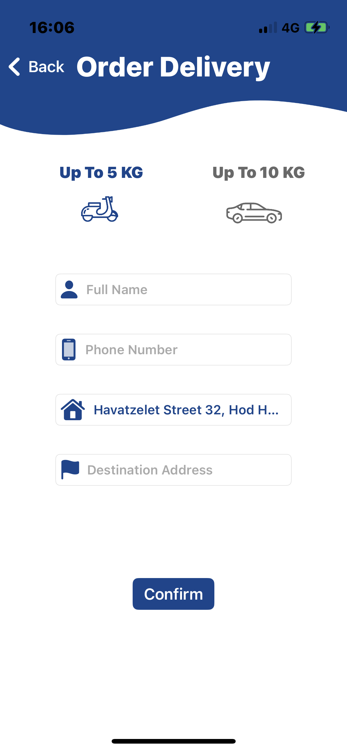 GitHub - OfirGoren/DeliveryApp