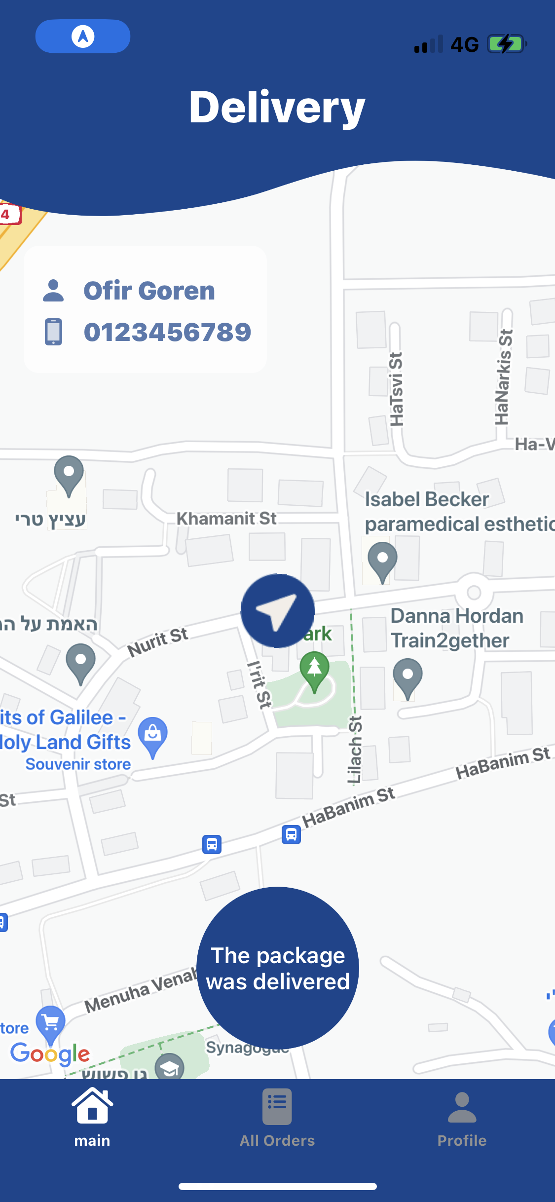 GitHub - OfirGoren/DeliveryApp