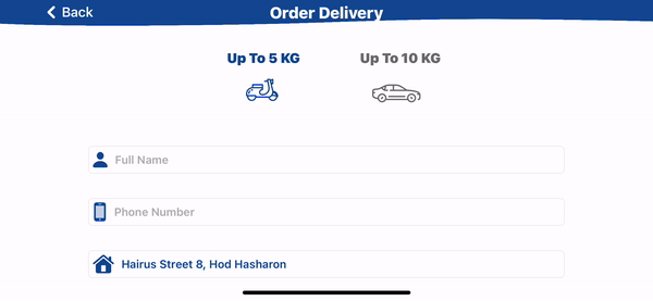 GitHub - OfirGoren/DeliveryApp