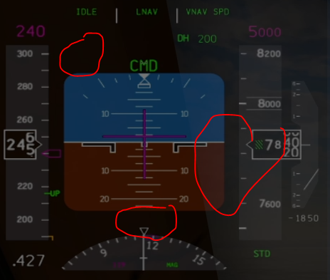 NAV RAD Page left ILS on PARK although we were short of the FAF, no PFD ...