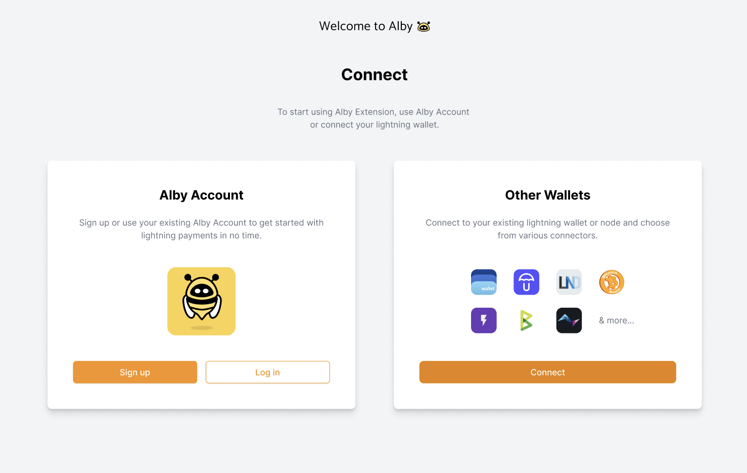 [BUG] Improve UX for the user on the connect your lightning wallet page. · Issue #2330 · getAlby ...