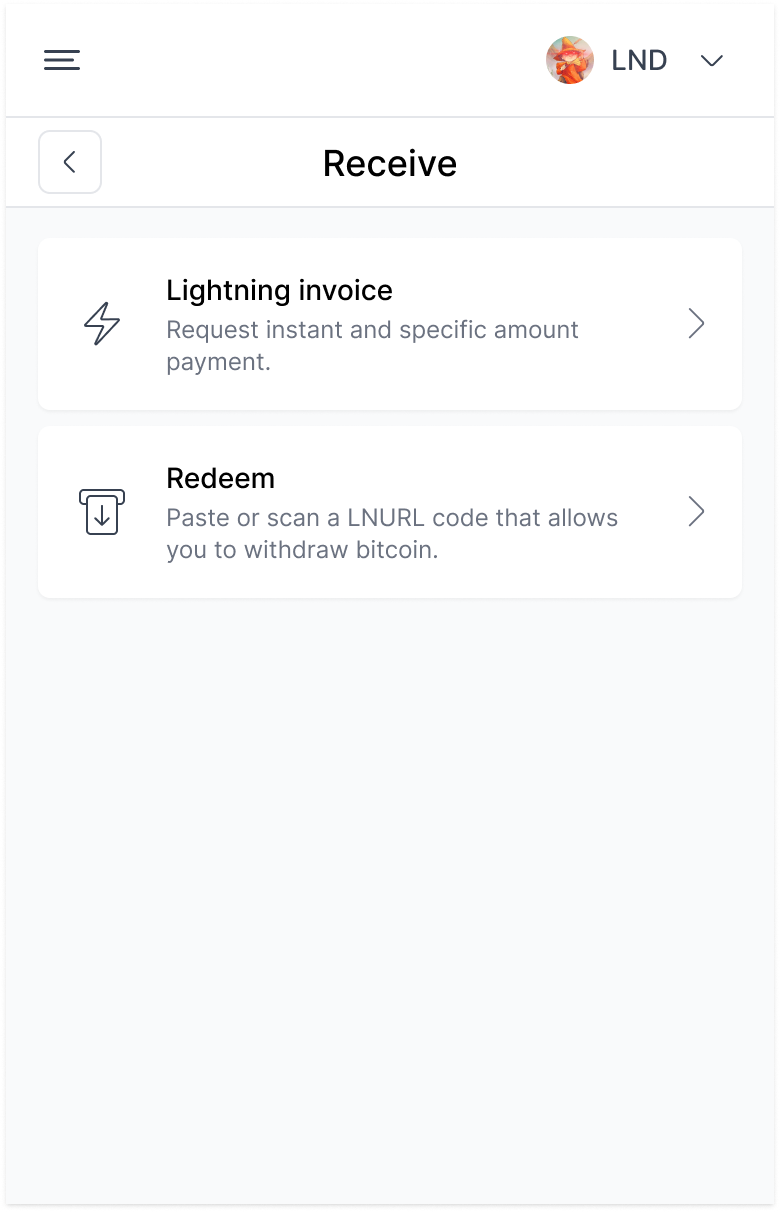 Revamp Receive screen · Issue #2659 · getAlby/lightning-browser ...