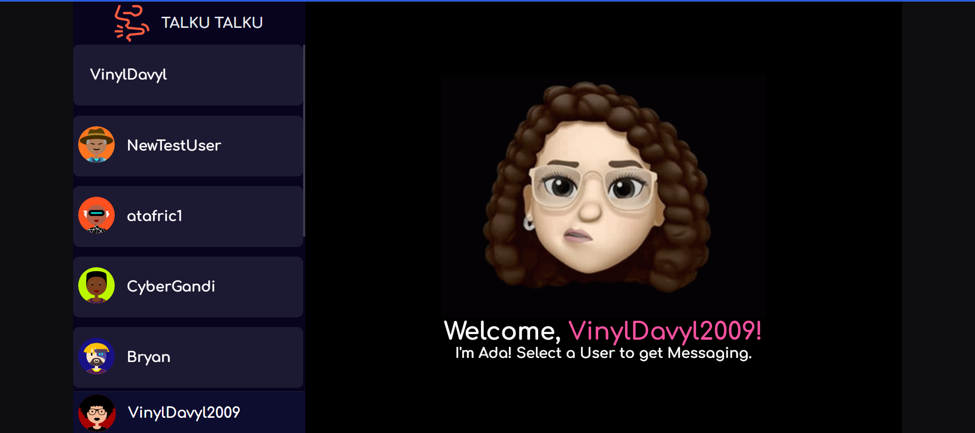 GitHub - Vinyl-Davyl/talku-talku-v2: 💬 V2 of Talku-Talku real-time chat platform using React ...