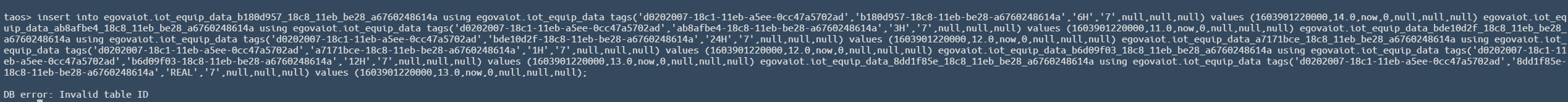 auto create table failed · Issue #4051 · taosdata/TDengine · GitHub