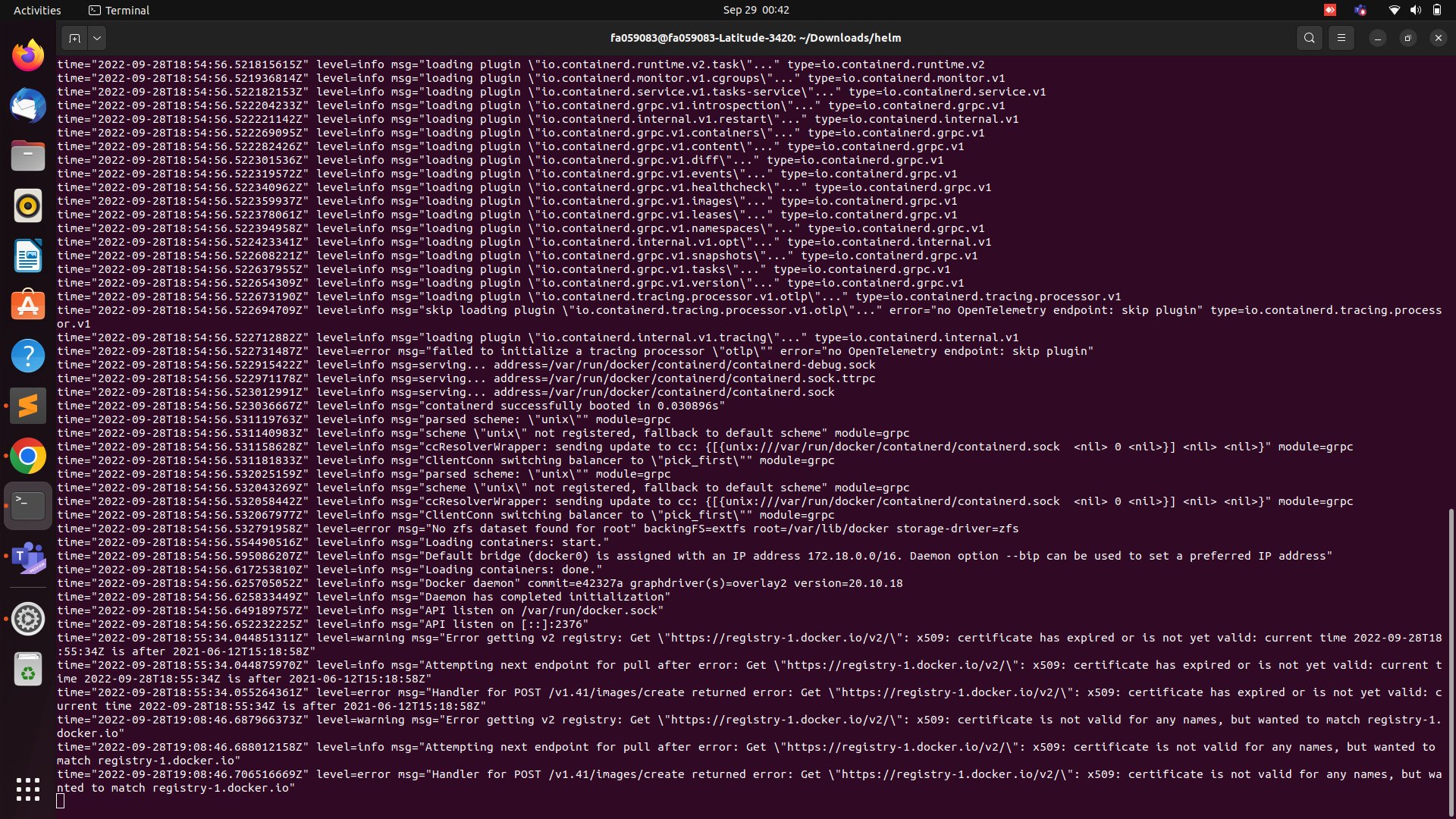 Certificate Has Expired Or Is Not Yet Valid In Dind Image · Issue 378