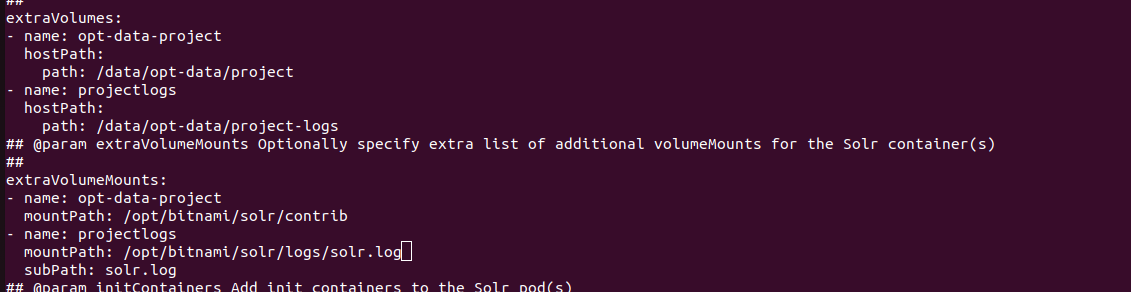 [bitnami/solr] unable to mount /opt/bitnami/solr folder on local disk · Issue #13347 · bitnami ...