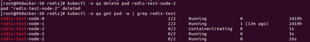 rolling update is not working in redis chart · Issue #14518 · bitnami/charts · GitHub