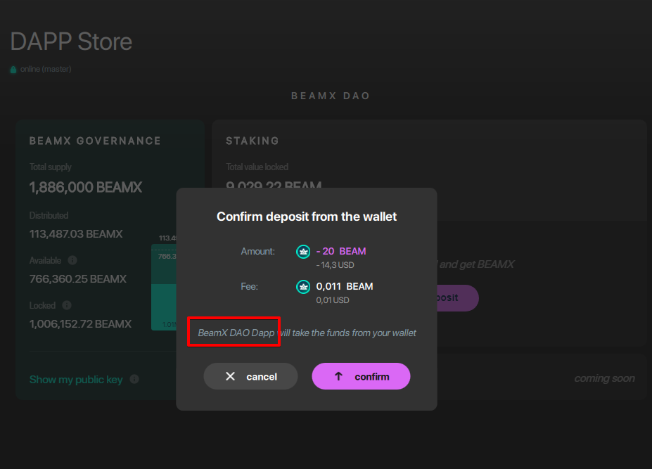Rename BEAM DAO Dapp to BeamX DAO · Issue #758 · BeamMW/beam-ui · GitHub
