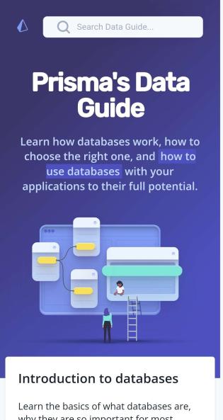 Content overflow on the data guide page on mobile · Issue #452 · prisma/dataguide · GitHub
