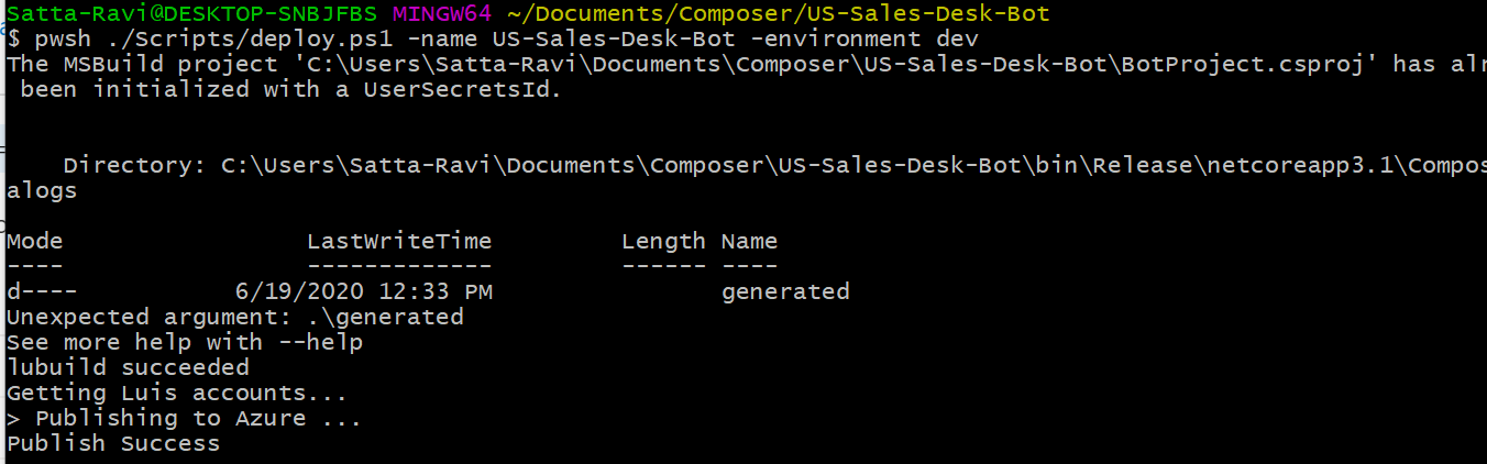 Composer User experience - Bot publishing · Issue #3438 · microsoft/BotFramework-Composer · GitHub
