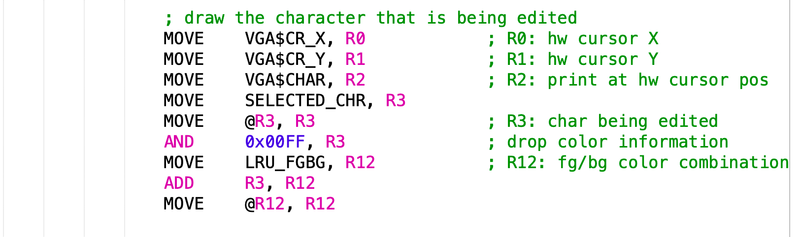 Comments are hard to read in .lis files · Issue #149 · sy2002/QNICE-FPGA · GitHub