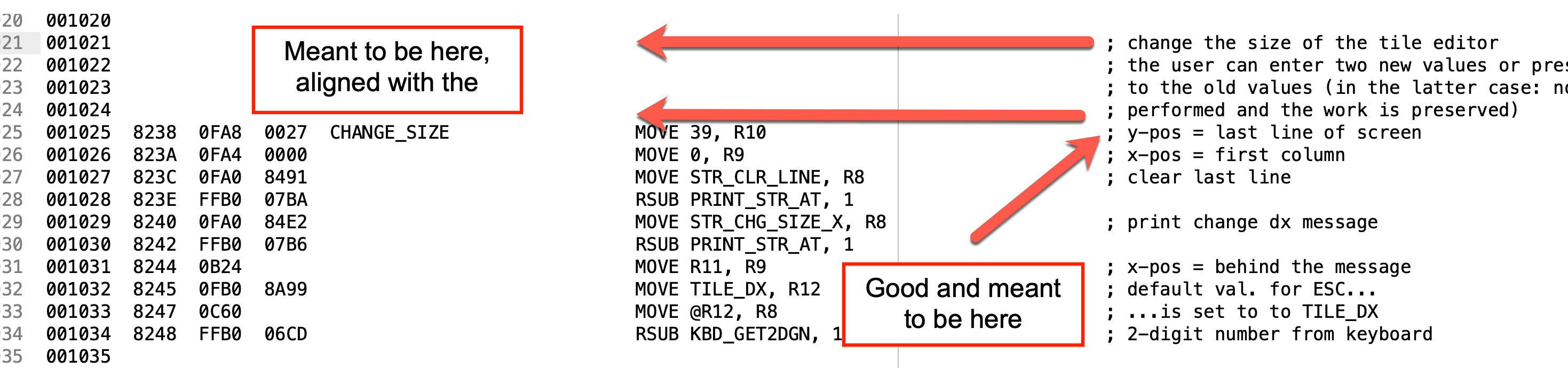 Comments are hard to read in .lis files · Issue #149 · sy2002/QNICE-FPGA · GitHub