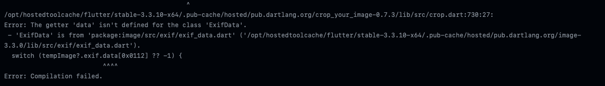 Error: The getter 'data' isn't defined for the class 'ExifData'. · Issue #89 · chooyan-eng/crop ...