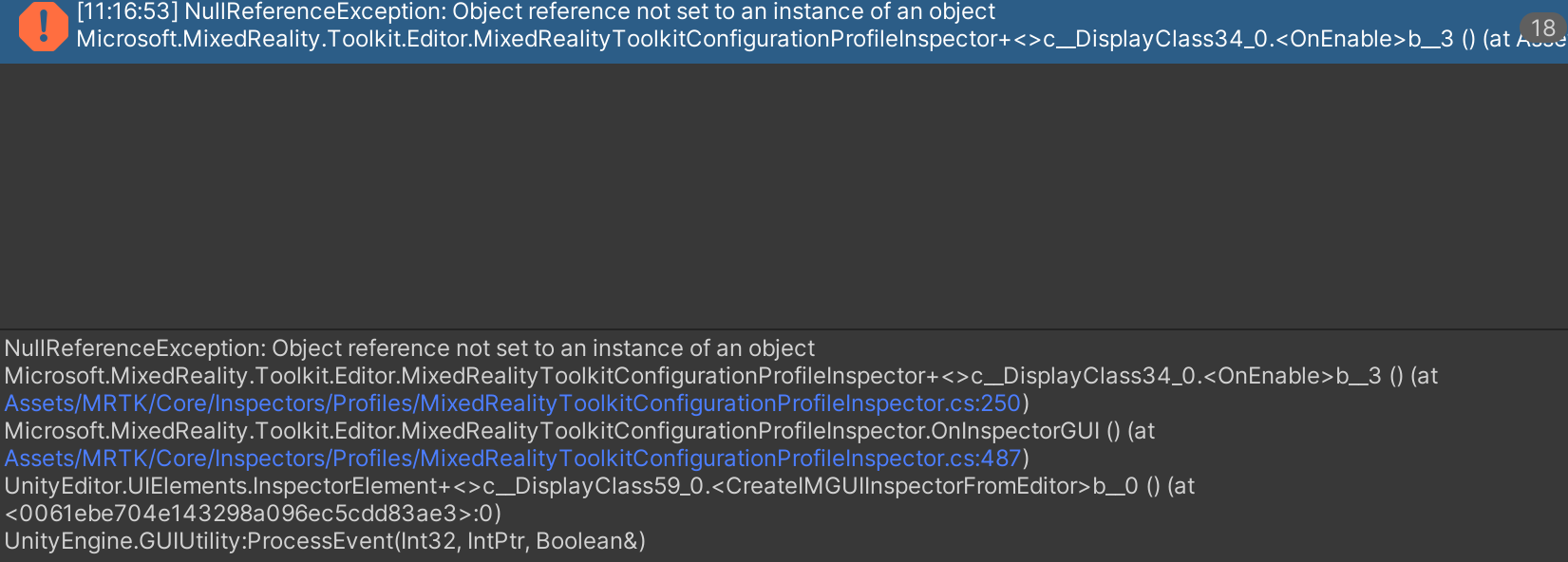 New profile creation does not work properly · Issue #9979 · microsoft/MixedRealityToolkit-Unity ...