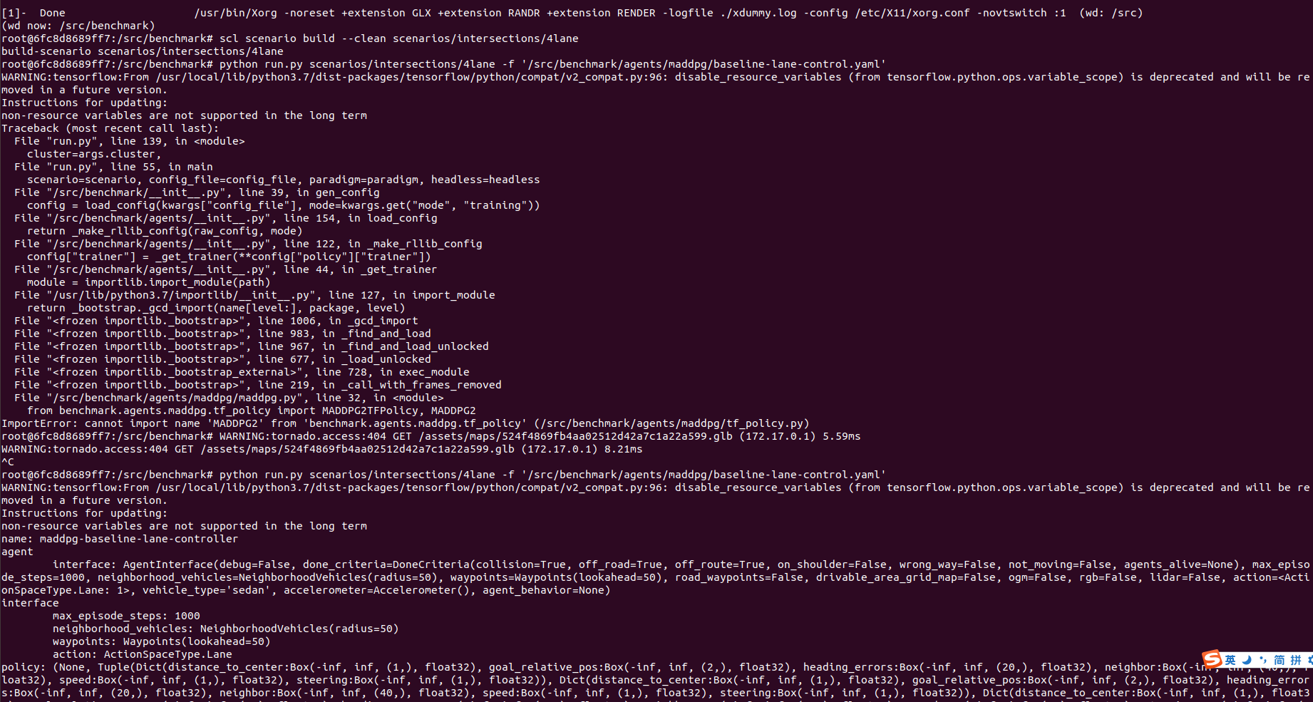 maddpg · Issue #889 · huawei-noah/SMARTS · GitHub
