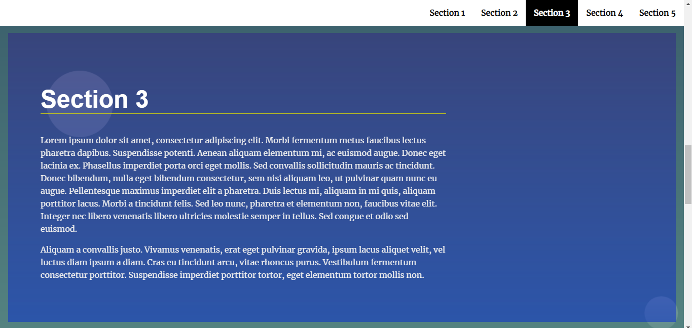 GitHub - Ahmed-AbdElMoneam/landing-page: It is a dynamic landing page ...
