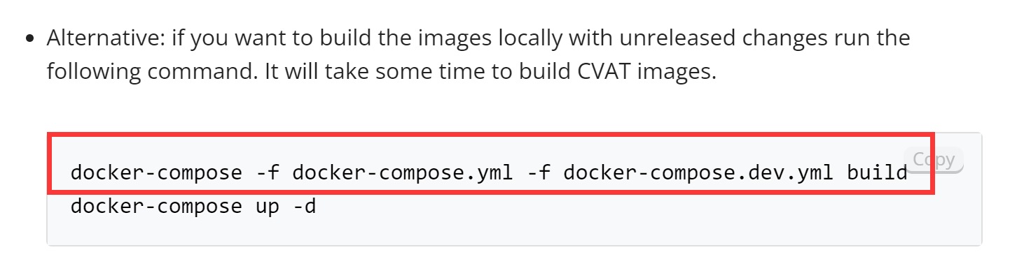 executor failed running [/bin/sh -c DATUMARO_HEADLESS=1 python3 -m pip install --no-cache-dir -r ...