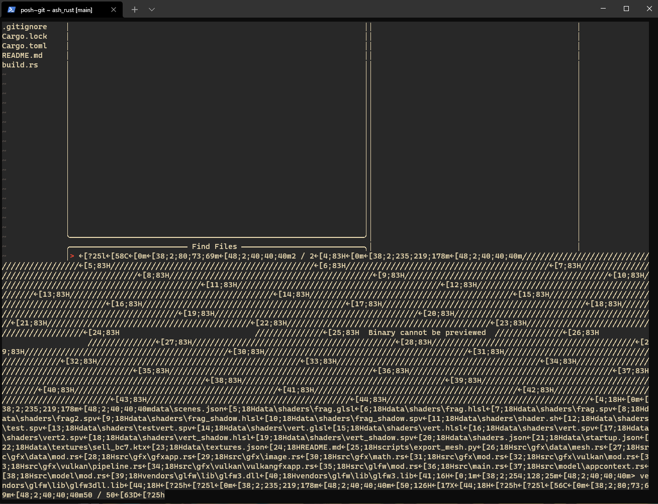 Bug white typing in the telescope.nvim input · Issue #1404 · nvim ...
