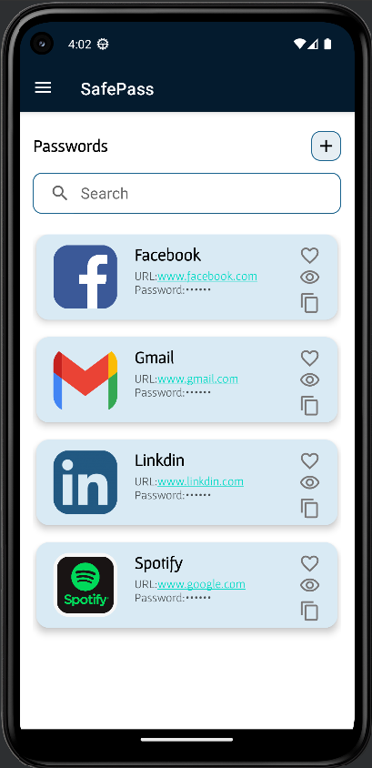 GitHub - shacharml/SafePass: SafePass is a self Password Manager ...