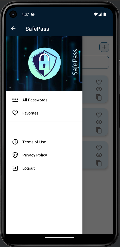 GitHub - shacharml/SafePass: SafePass is a self Password Manager Android Application.