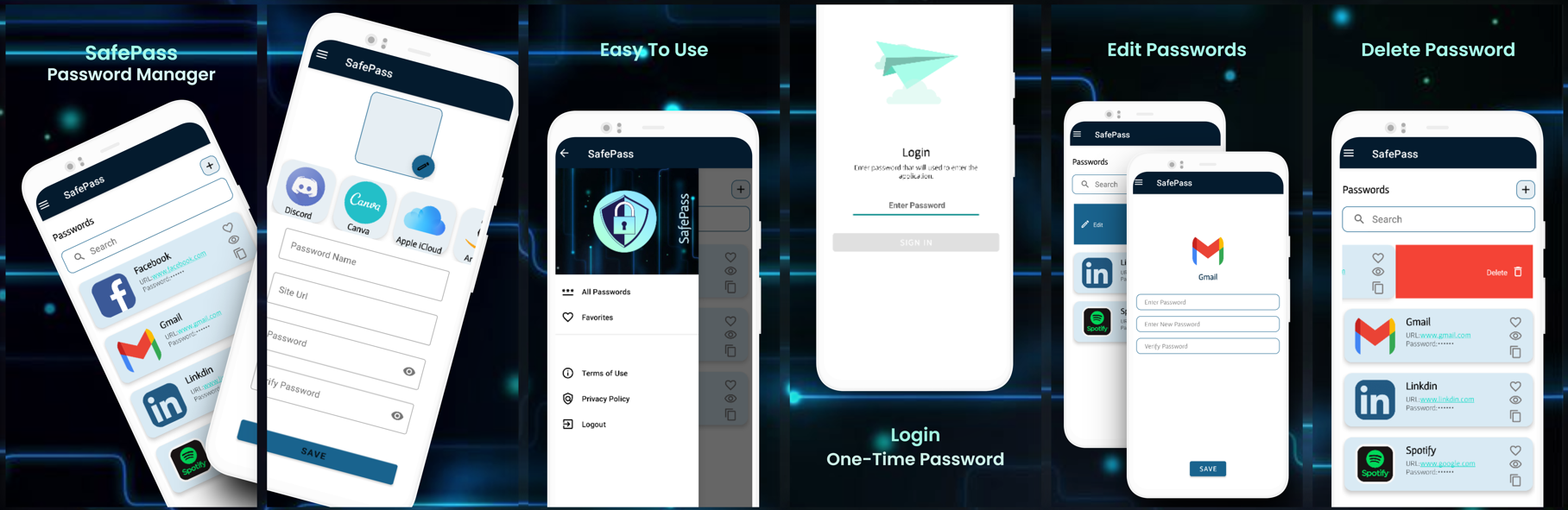 GitHub - shacharml/SafePass: SafePass is a self Password Manager Android Application.