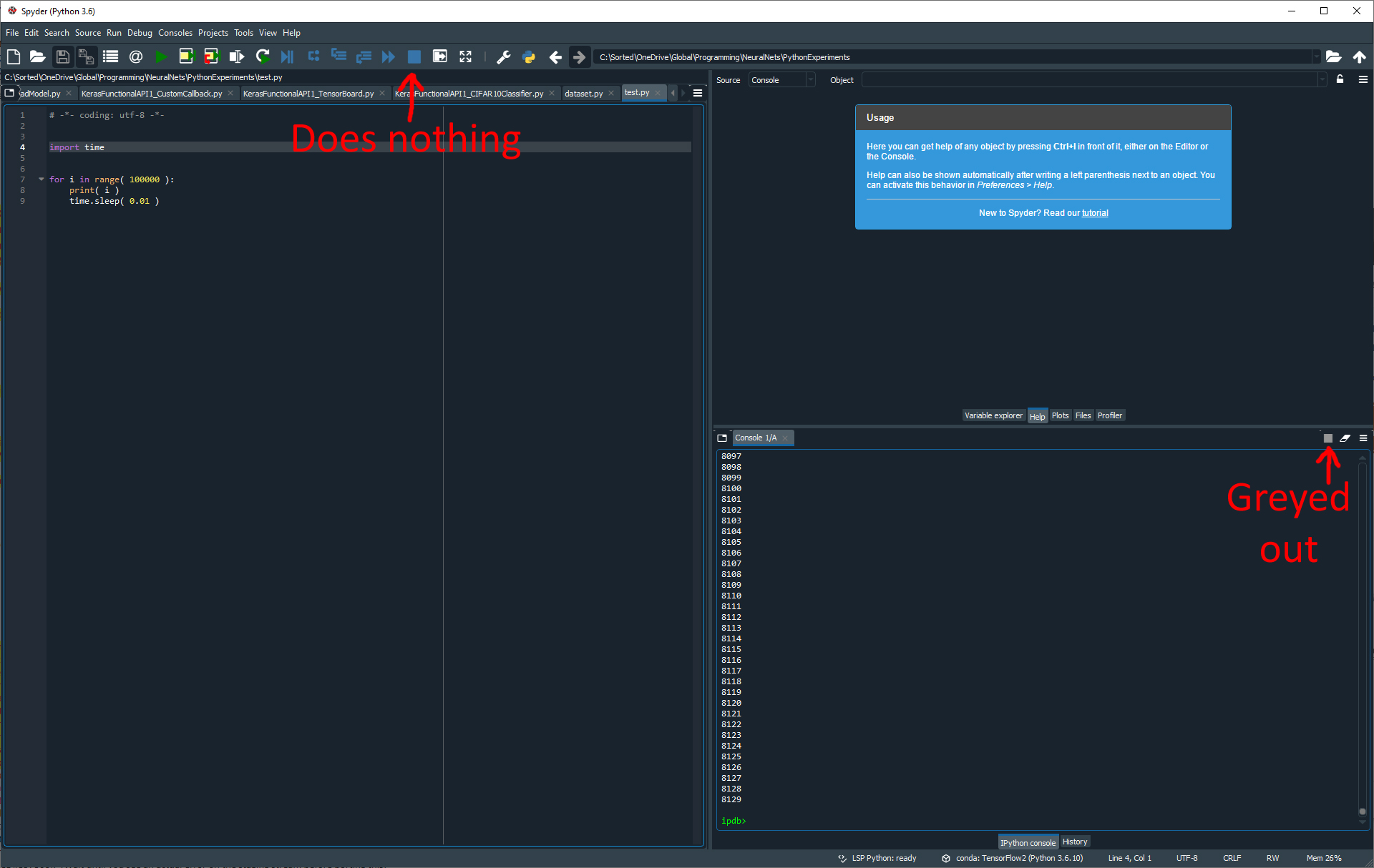 Cant Terminate Debugging Session · Issue 13283 · Spyder Idespyder · Github