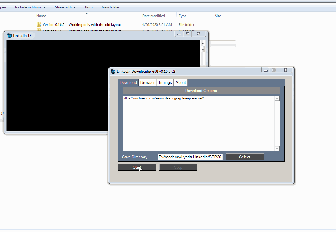 GUI Issue · Issue #77 · r00tmebaby/LinkedIn-Downloader · GitHub