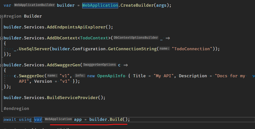 Minimal Api doesn't work and throw Exception when project run · Issue #37179 · dotnet/aspnetcore ...
