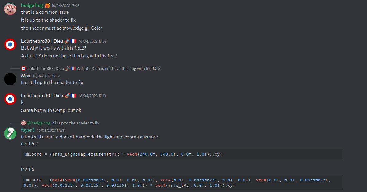 Minecraft "bounding box" lines for entity hitboxes and structure blocks render black instead of ...