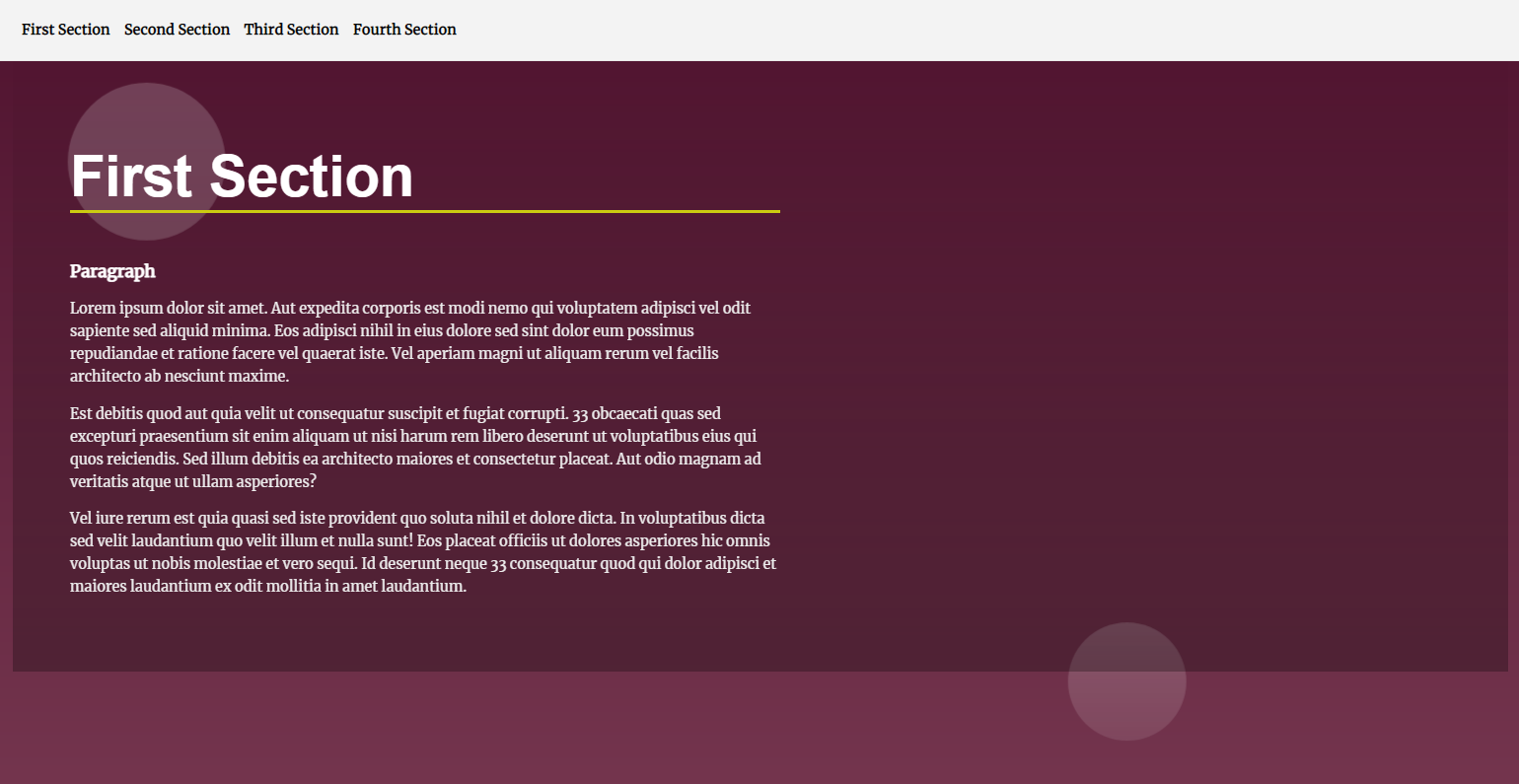 GitHub - dietcokechan/Landing-Page: This project is a simple landing ...