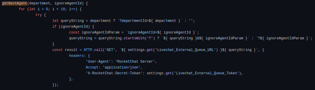External Queue doesn't provide information about the requisition · Issue #27946 · RocketChat ...
