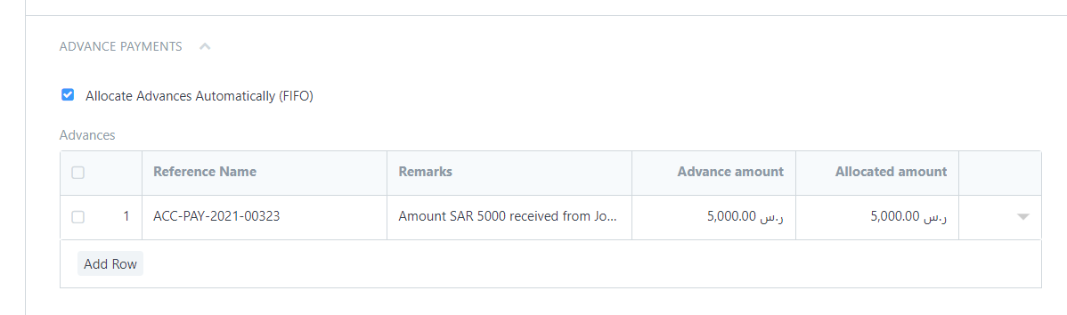 Sales invoice is not closing through POS and Advance Payment · Issue ...