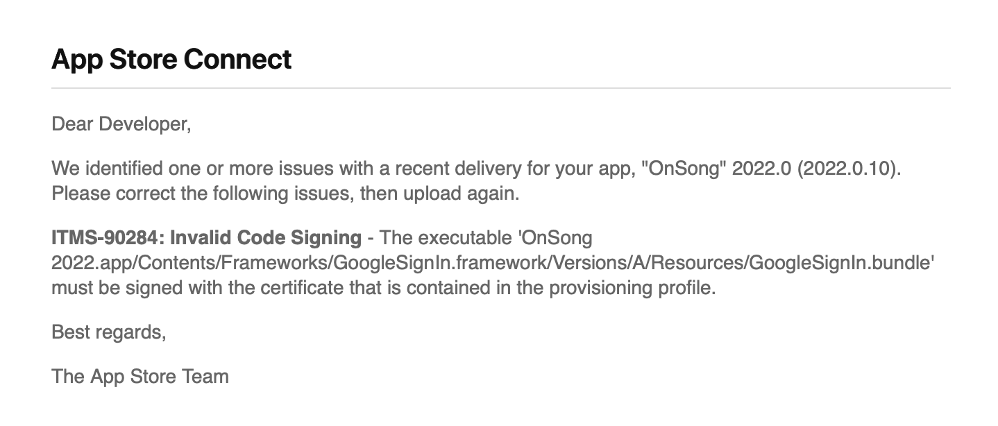 Signing errors on iOS pod bundle resources on Xcode 14 "Signing for "x" requires a development ...