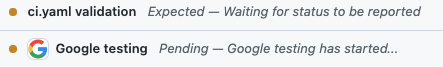 ci.yaml validation stuck pending in PR check · Issue #114633 · flutter/flutter · GitHub