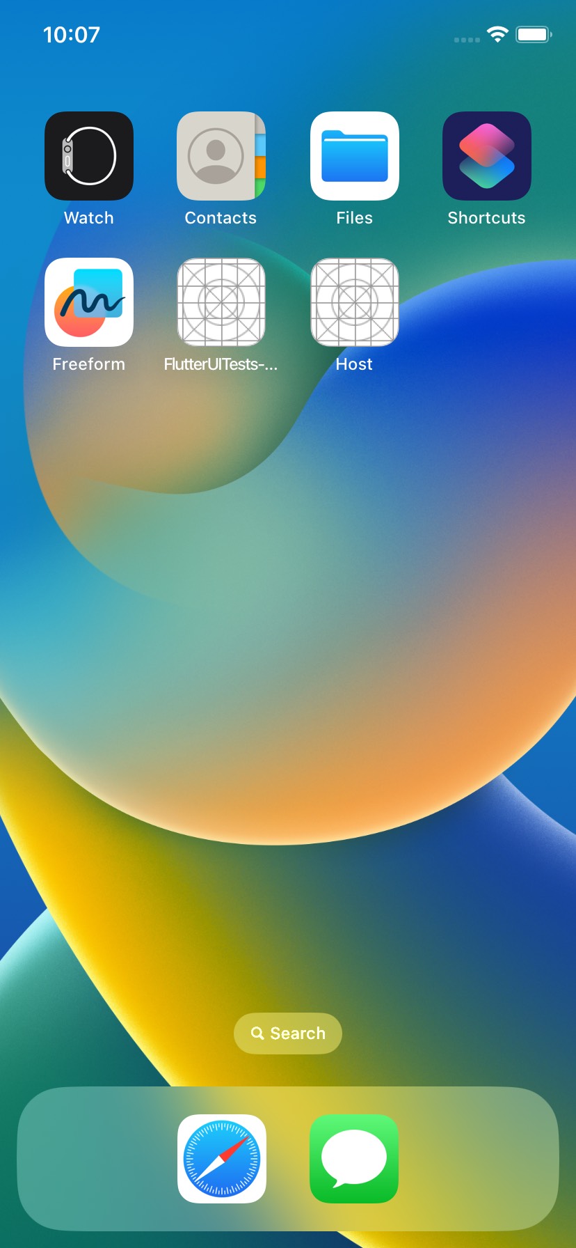 The `module Test Ios` Flakes Crashing At `dart Simplehashmap Lookup Dart