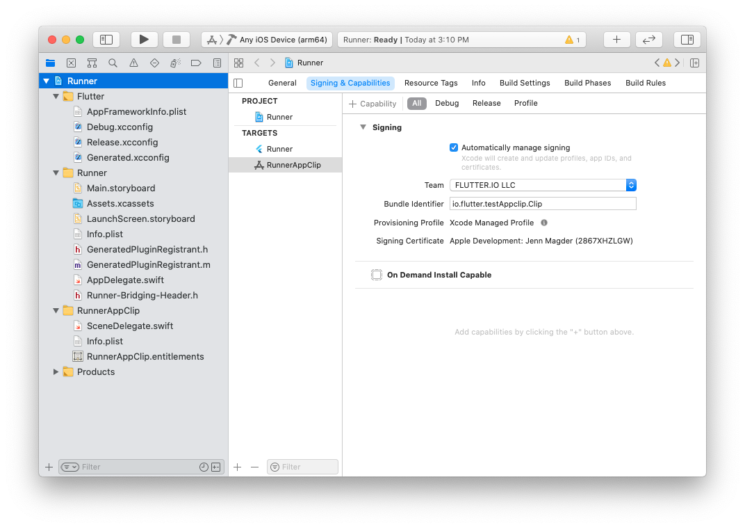Support app clips on iOS 14 · Issue #60029 · flutter/flutter · GitHub
