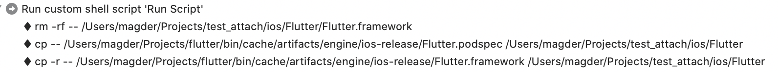 flutter build ios --release may use a debug Flutter.framework by mistake · Issue #37850 ...