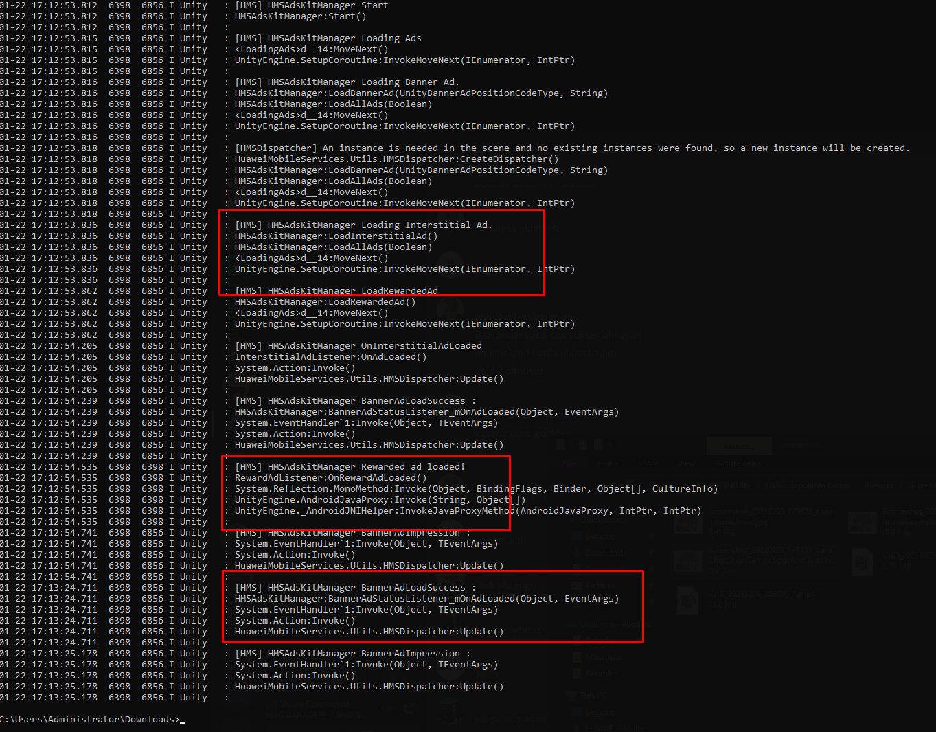 Ads not load yet · Issue #268 · EvilMindDevs/hms-unity-plugin · GitHub