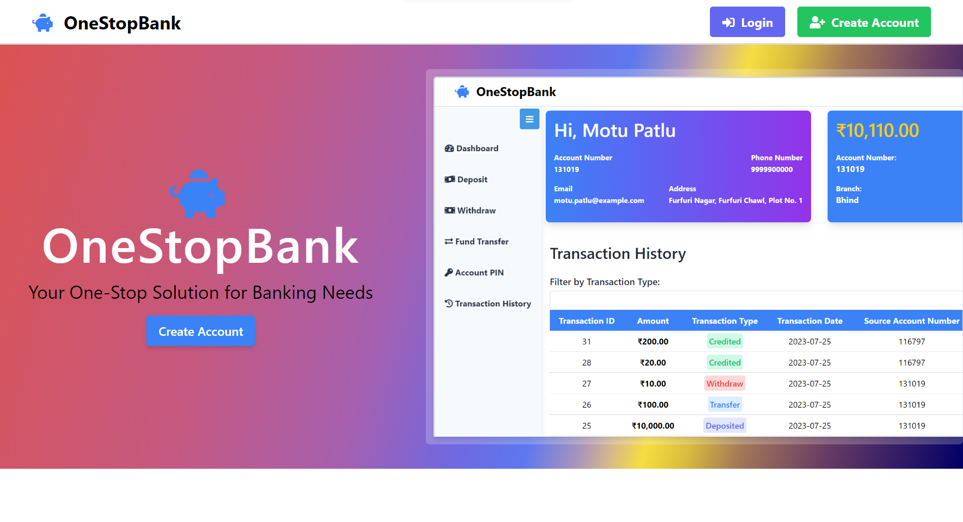 GitHub - abhi9720/BankingPortal-API: The banking portal API provides secure and efficient ...