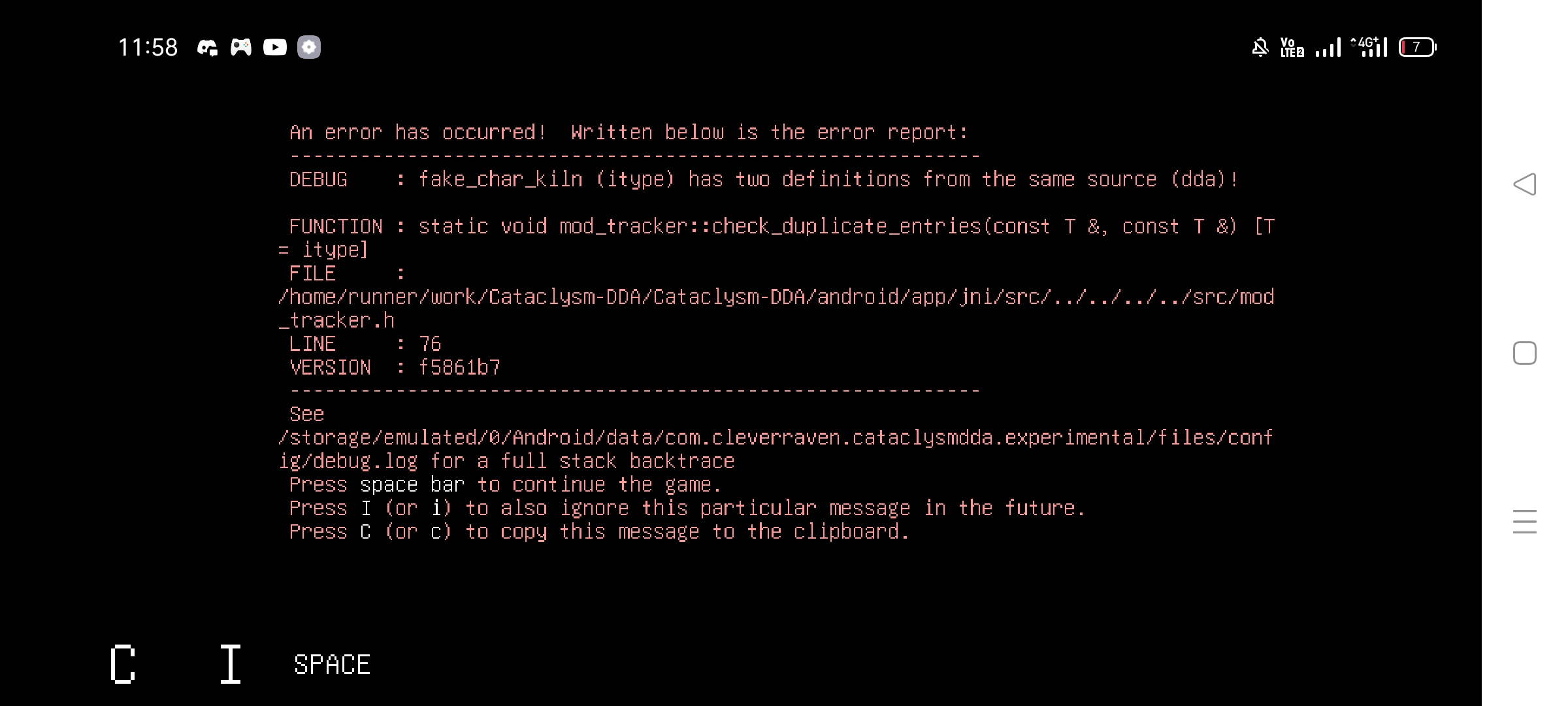 Numerous bl9 invalid materials and has same two definition errors · Issue #270 · Kenan2000/CDDA ...