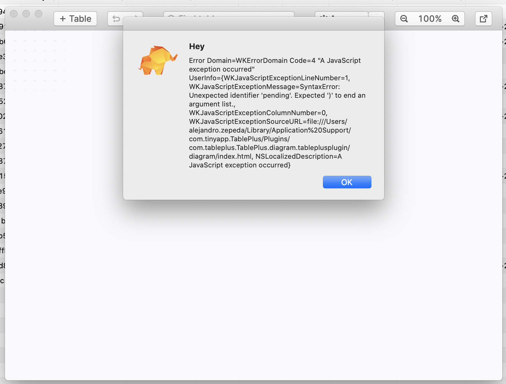 Generate diagram issue with MySQL 8 · Issue #2012 · TablePlus/TablePlus · GitHub