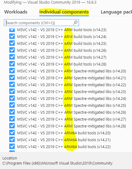 [opencv4] arm64-windows build failure · Issue #15479 · microsoft/vcpkg · GitHub