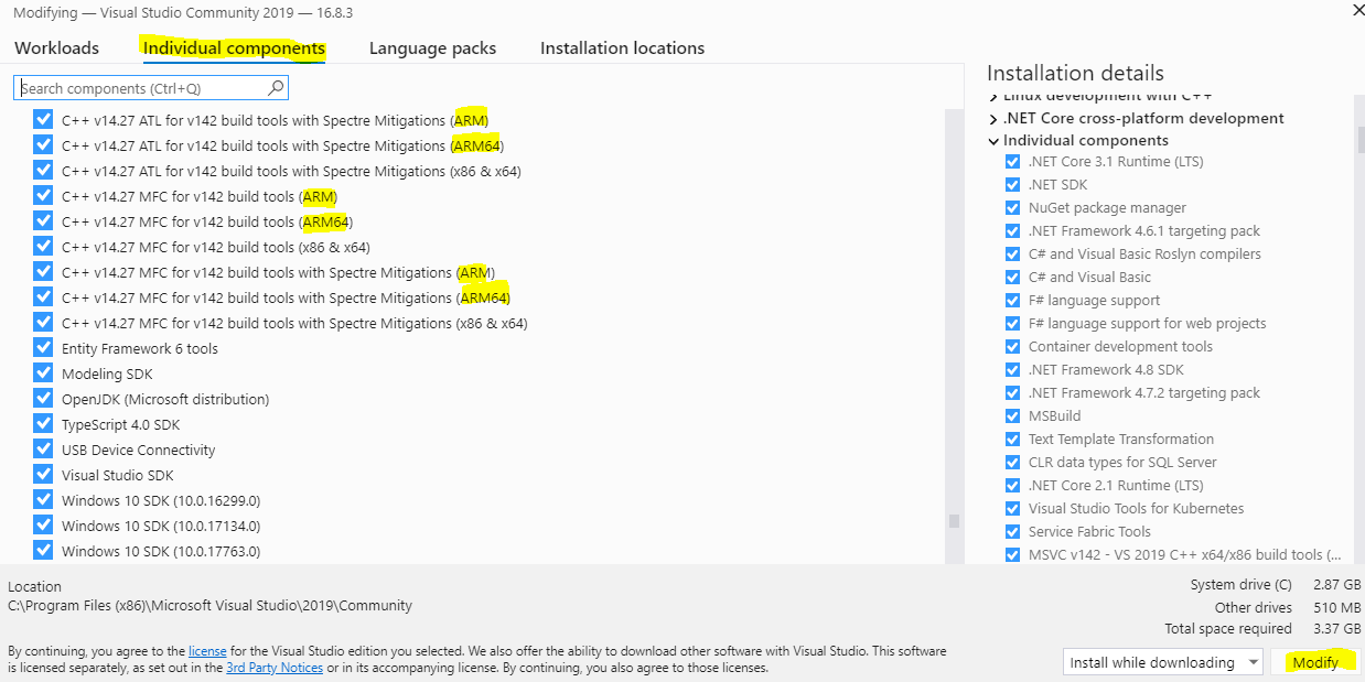 [opencv4] arm64-windows build failure · Issue #15479 · microsoft/vcpkg · GitHub