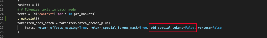 Tokenizer 的 Batchencode 和 Encode 接口暂未支持 Addspecialtokens 开关,默认会直接加上 Special Tokens · Issue