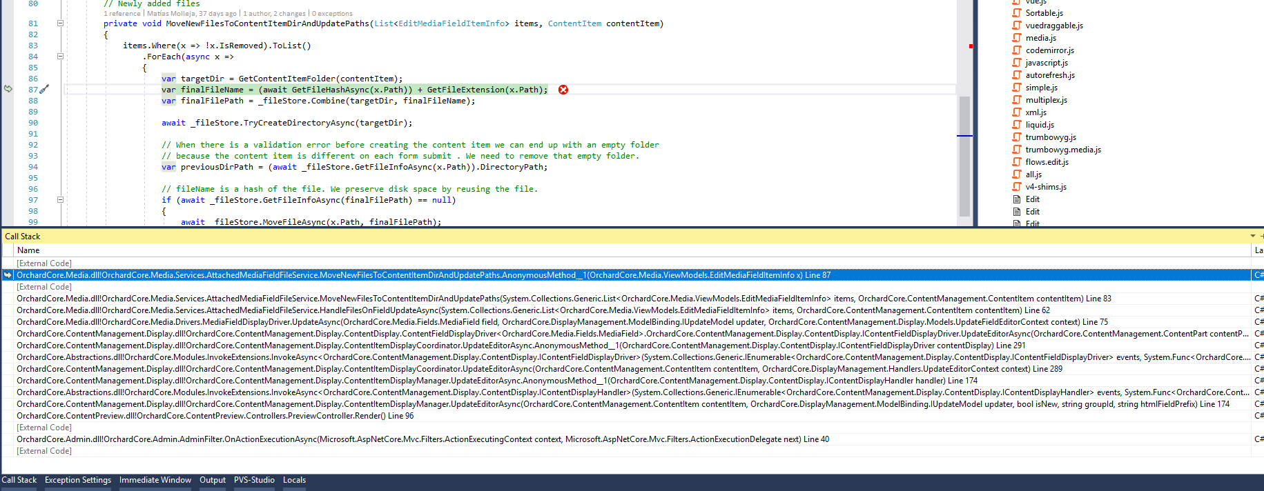 Media Error · Issue #3582 · OrchardCMS/OrchardCore · GitHub