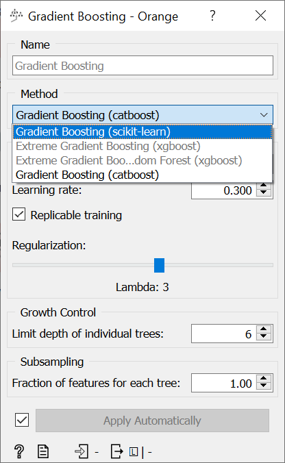 Orange 3.33.0 packages for Windows lack xgboost and catboost · Issue ...