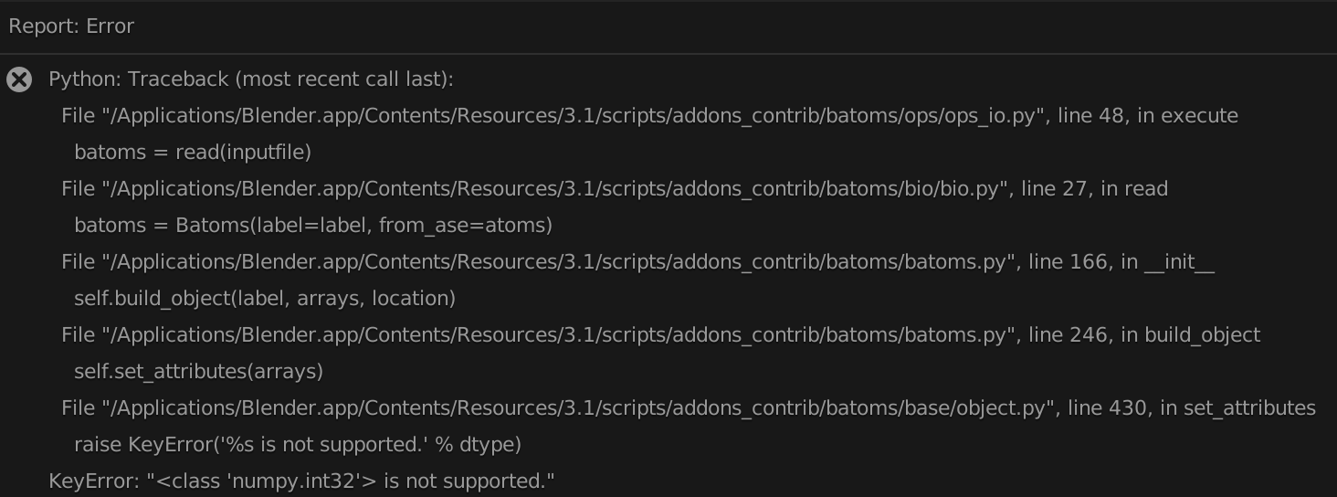 [Bug] Cannot load ase atoms with `np.int32` arrays · Issue #105 ...