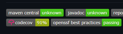 Maven Central and javadoc badges have a status of unknown · Issue #129 · open-feature/java-sdk ...
