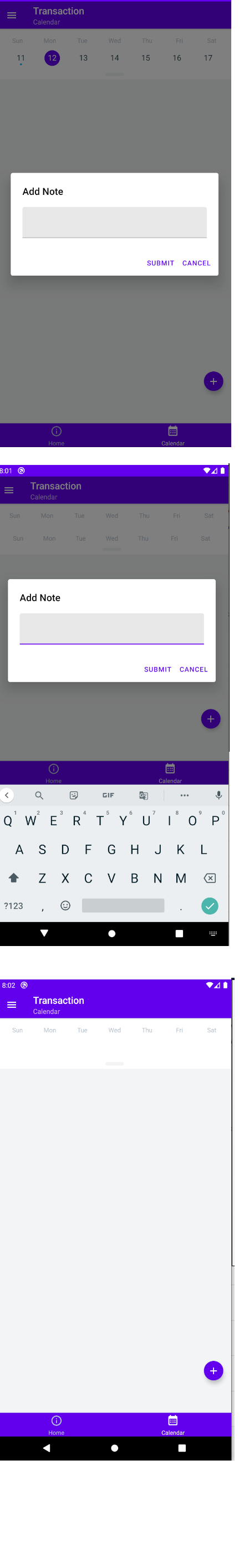 Agenda refresh when keyboard shows · Issue #1308 · wix/react-native-calendars · GitHub
